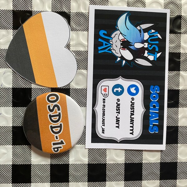 DID/OSDD System Pride Buttons! (FREE Awareness Ribbon With a Purchase ...