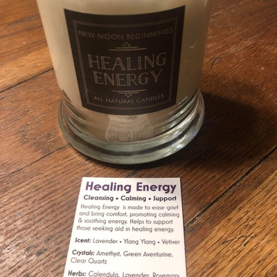 Healing Energy Candle Negative Energy Cleansing Soy Aromatherapy Candle ...