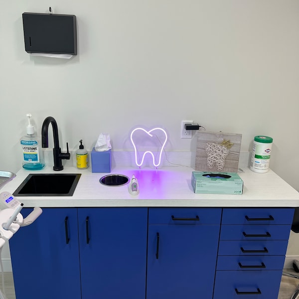 Tooth Neon Sign | White Tooth LED Neon | Medicine LED Light | Dentist ...