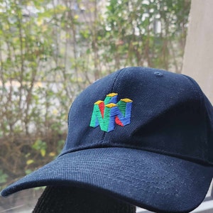 Nintendo Gameboy Colour Embroidered Baseball Cap Gamer Gaming Retro ...