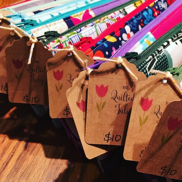 Perforated Price Tags 100 Kraft Paper Brown Retail Tags Ready for ...