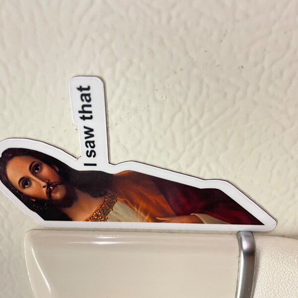Jesus I Saw That Magnet, Fridge Magnet, Funny Magnet Gift, Jesus ...