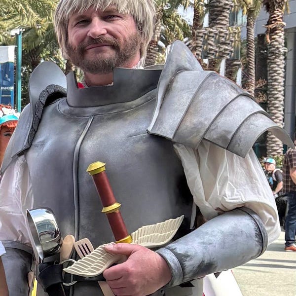 Basic Chest Armor Chest Plate Cosplay Pattern Template - PDF File for ...