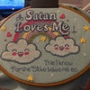 Live Laugh Love Dragula/ Dragula/ Cross Stitch/ PDF Pattern/ Subversive ...