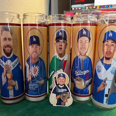 Dodger Legands Candle - Etsy