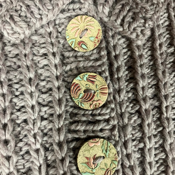 Large Ceramic Handmade Fish Buttons, Pottery Buttons Big Fish, Unique ...