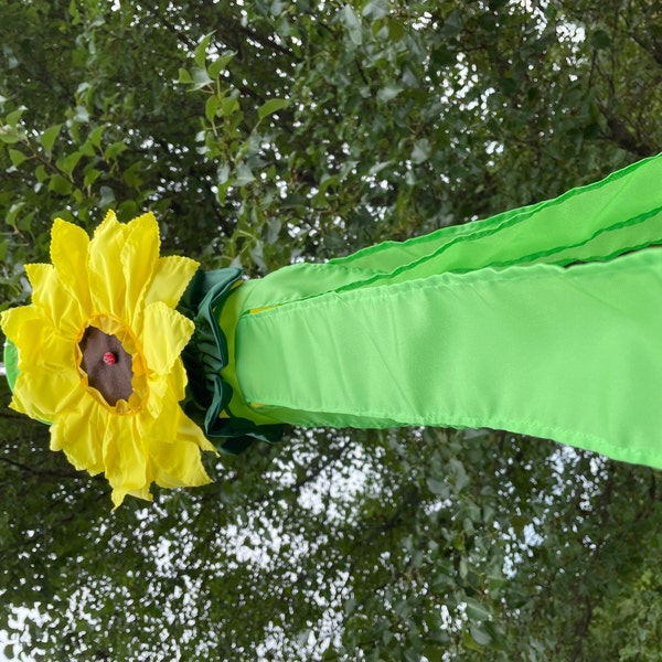 Sunflower Windsock - Etsy