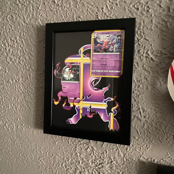 Luxray Pokémon Card Frame Pokémon Wall Art Pokémon Gift Energy Card ...