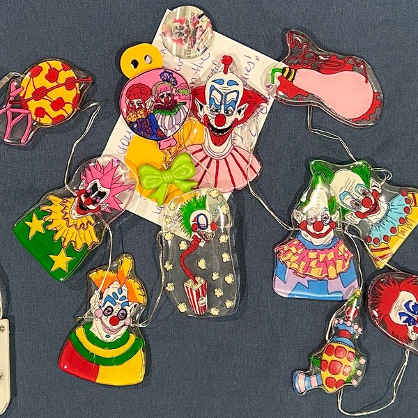 Killer Klowns From Outer Space Lights, Handmade to Order Horror 10pc ...