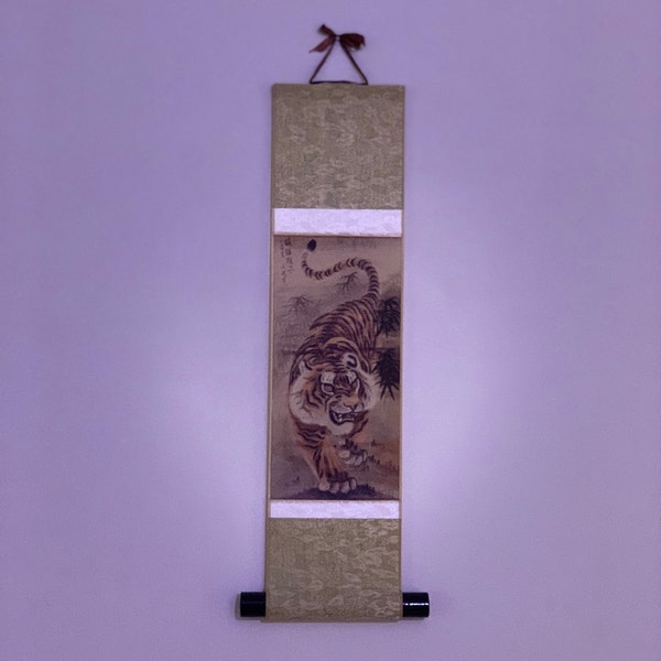 Korean Art, Antique Korean Scroll Painting, Korean Hanging Scroll ...