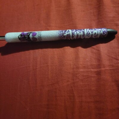 CNA Personalized Glitter Pen - Etsy