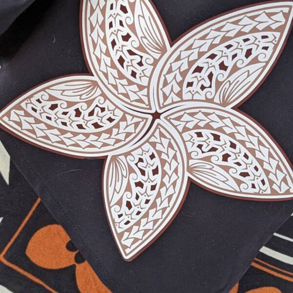 Digital Download Polynesian Tribal & Tiare - Block Graphics - Pdf, Jpg ...