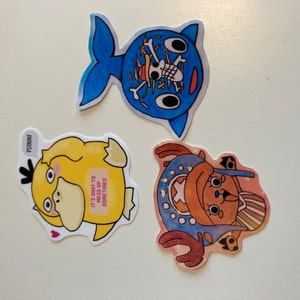 One Piece Luffy Stickers - Etsy