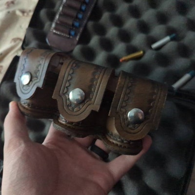Custom Leather Triple Speed Loader Pouch Made to Order - Etsy