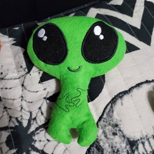 Alien Stuffie ITH Embroidery Machine Pattern - Etsy