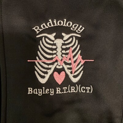 Women's Ladies Radiology Tech Jacket Radtech RT R Gifts RT CT R Xray ...