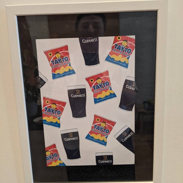 Happy Birthday Guinness Card Cheers Sláinte alcohol Beer Irish Language ...