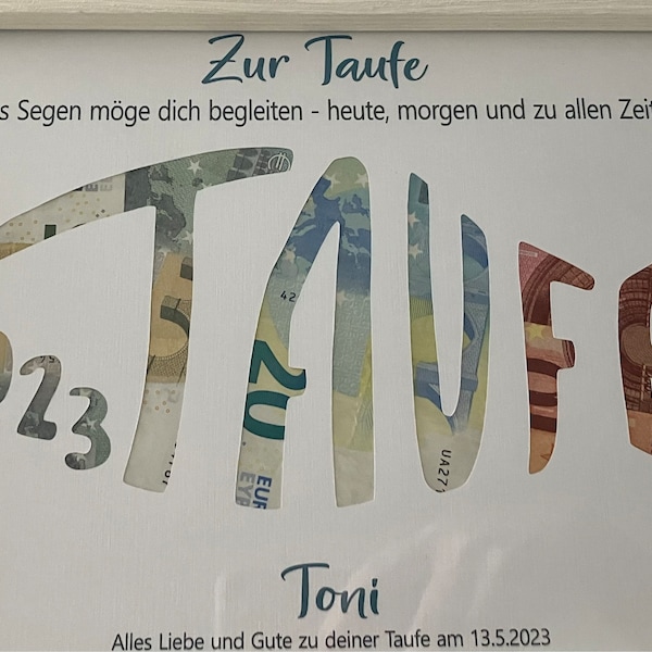 Baptism Money Gift, Baptism Card, Baptism Gift, Baptism Money Gift Fish ...