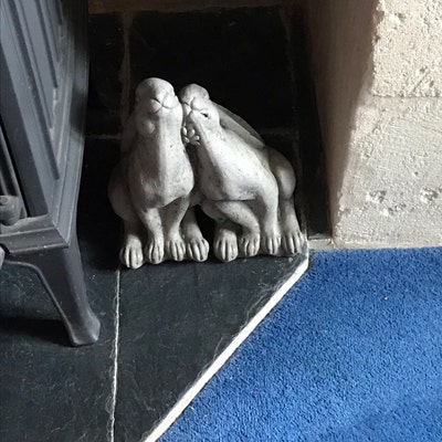 Garden Cast Stone Tiger Tank - Etsy UK