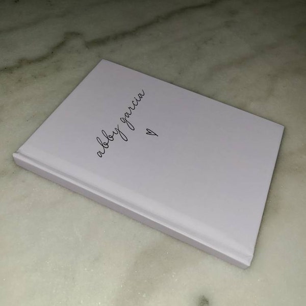 Personalized Notebook- Custom Text Notebook- Custom Logo Book- Custom ...