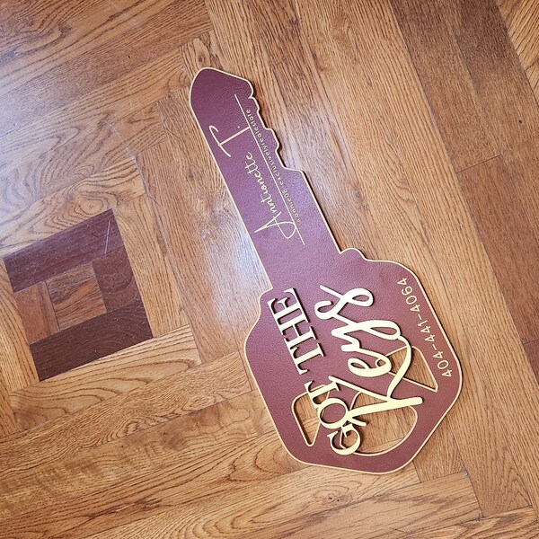 We Got the Keys, Closing Photo Prop, Modern Key Sign for Realtors ...