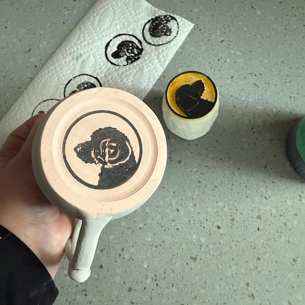 Custom Sponge Stamp for Ceramics: Underglaze Paint, Clay & Pottery - Etsy