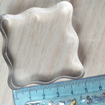 Transparent Stamp Block/acrylic Block for Clear Stamp/acrylic Mounting ...