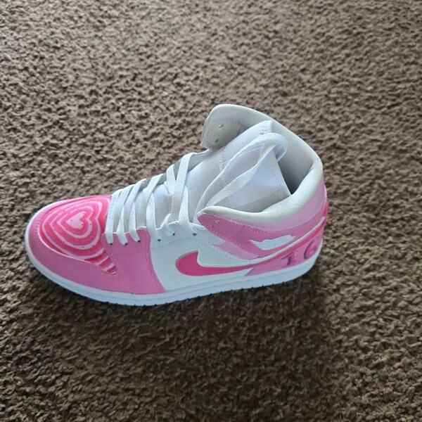 Cartoon Custom Painted Air Jordans - Unique Handpainted Sneakers - Made ...