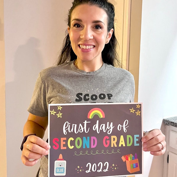 100 Days of School Handprint Art, Printable Handprint Craft Art Poem ...