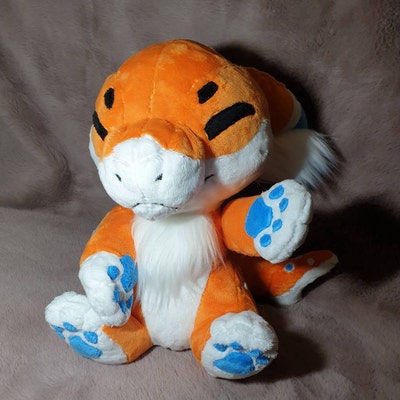 Plush Sewing Pattern PDF Furry Anthro Stuffed Animal Manokit Plushie ...