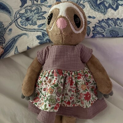 Sloth Sewing Pattern, Stuffed Sloth Pattern, Sloth Pdf Sewing Sew a ...