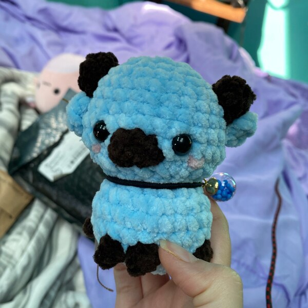 Crochet Cow Plushie, Amigurumi Calf Keyring: Chibi Kawaii Pet - Etsy