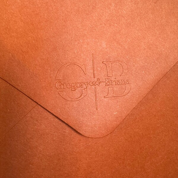 Monogram Embosser | 48 Designs | Custom Your Wedding Embosser | Napkin ...