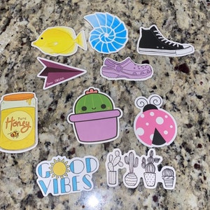 BEACH STICKER PACK Beach Stickers Aesthetic Stickers Boho | Etsy