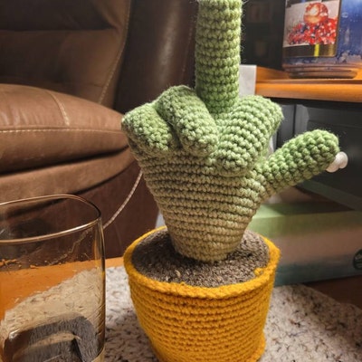 Cactus Hand CROCHET PATTERN / Amigurumi Cactus PDF English - Etsy Australia