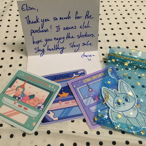 Cute Cryptic Sticker Sheet - Etsy