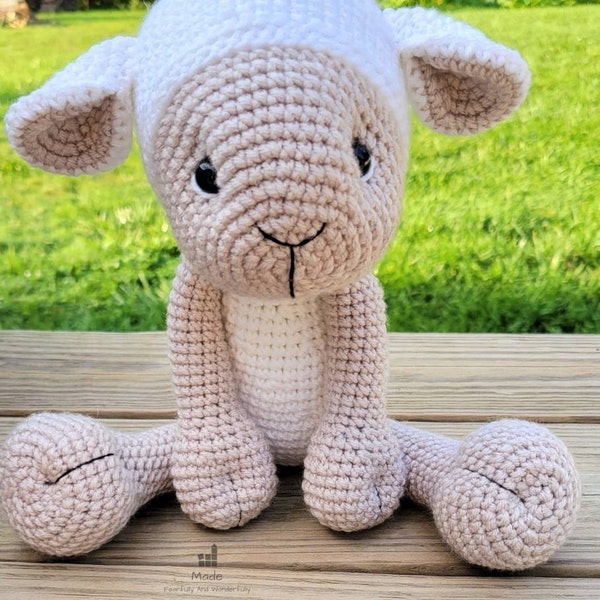 Crochet Sheep PATTERN - Amigurumi Pdf Tutorial - LISA the Sheep ...
