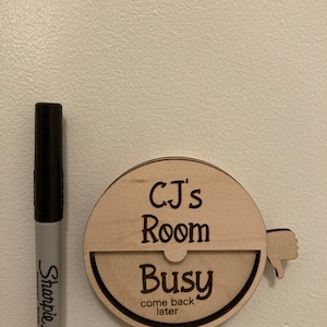 Bathroom Door Sign Dorm Room Restroom Privacy Sign Roomate Bathroom ...