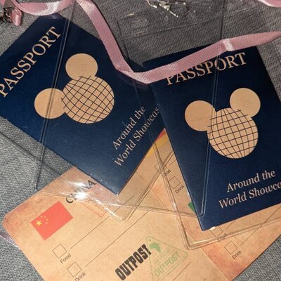 PRINTABLE PDF Drinking and Eating Around the World Showcase Passport - Etsy