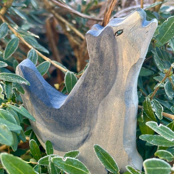 Whale, Sea Animals, Woodcarving, Wooden Animals for Waldorf Education ...