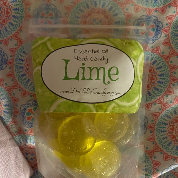 PEPPERMINT, Essential Oil Hard Candy, 5oz - Etsy