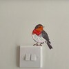 Song Thrush Wall Decal, Bird Wall Sticker, Bird Decal, Bird Decor, Bird ...