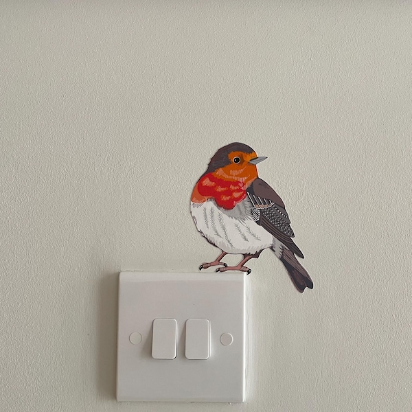 Robin Wall Decal, Robin Wall Sticker, Robin Wall Stickers, Robin Wall ...