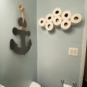 Wave Toilet Paper Holder Toilet Tissue Shelf Wall Rack - Etsy