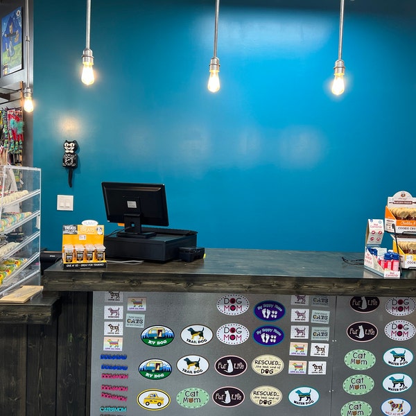Fairview Large Sales Counter - With ADA Drop - Etsy
