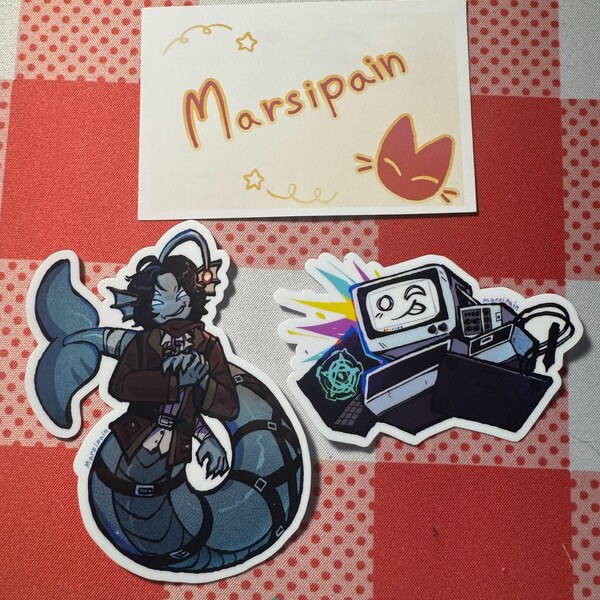 Roblox Pressure - Sebastian Solace and Painter Stickers - Etsy