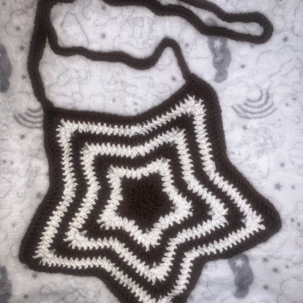 CROCHET PATTERN Starburst Bag Y2K Crochet Star Tote Bag Crochet Pattern ...
