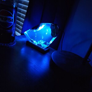 Dragon GOT Resin Night Light, Fire Dragon and Ice Dragon Lamp, 3D ...