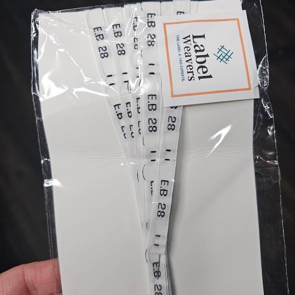 Woven Sew-on Name Tapes / School Labels / Name Tags for Clothing - Etsy