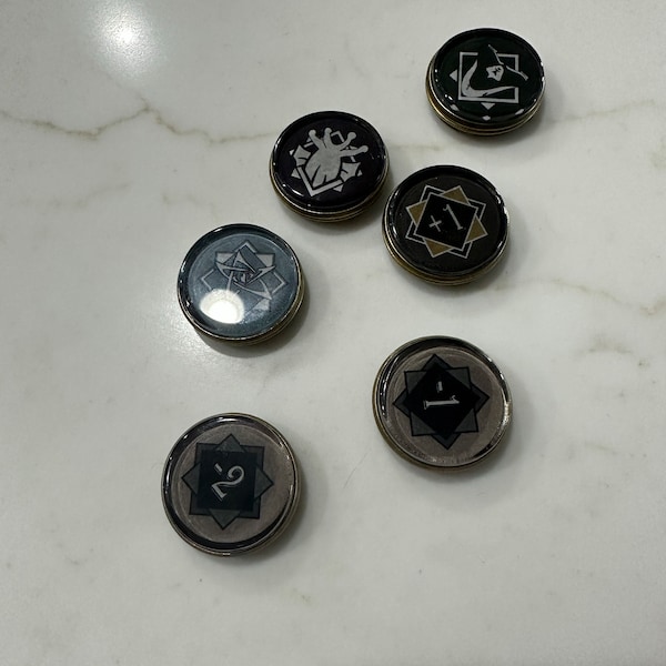 Spirit Island Custom Glass Token Packs - Etsy